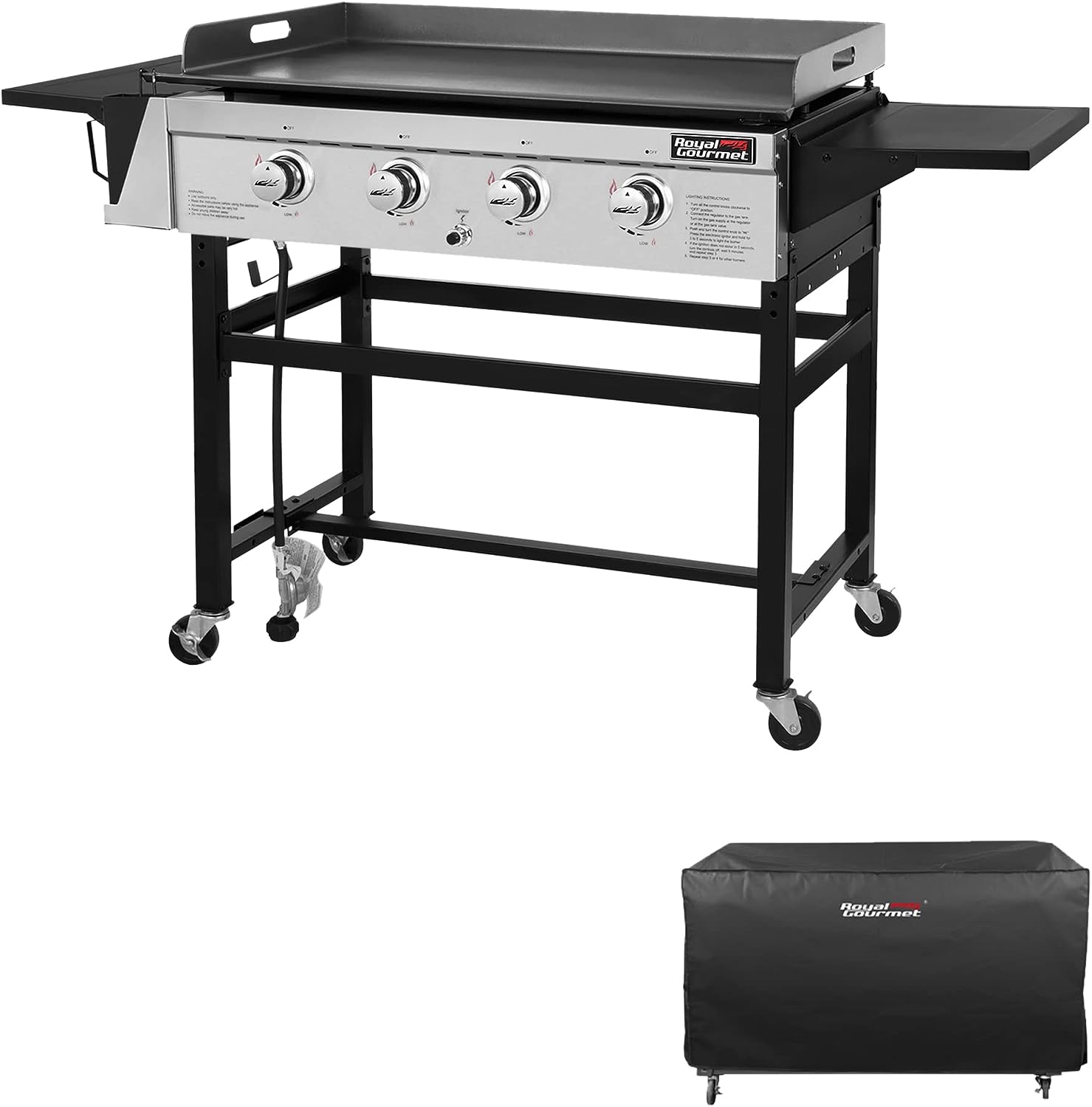 Royal Gourmet 4 Burner Flat Top Grill Review - Kitchenware Compare